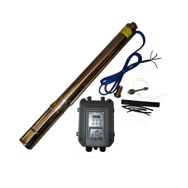 Solar Borehole Pump (DC Solar Deep Well Pump) 80/120m Head – My Store