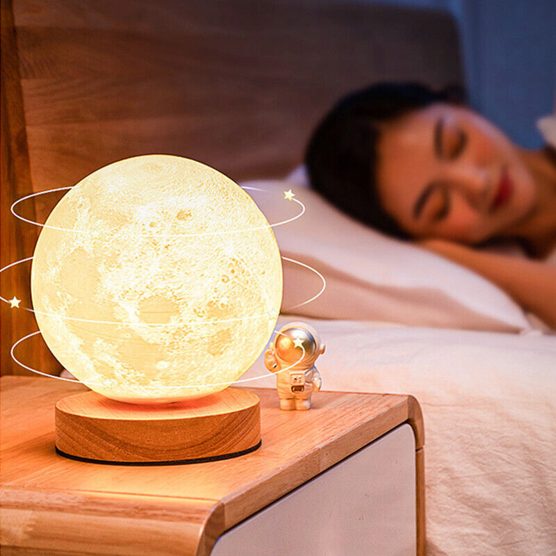 3D 18cm Rotating Moon Lamp With Remote Control – My Store